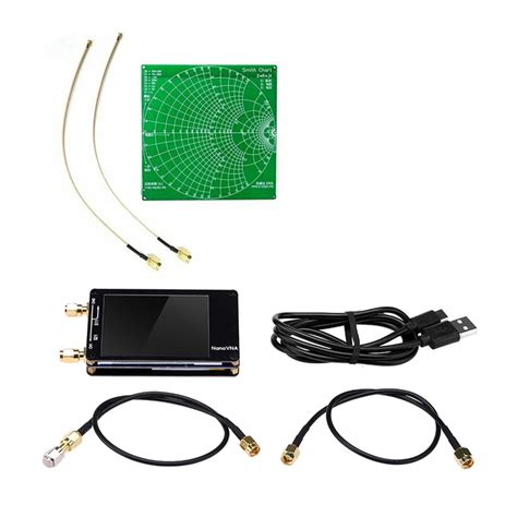 Vna Vector Network Analyzer Digital Touching Screen Shortwave Mf Hf Vhf Uhf Antenna Analyzer