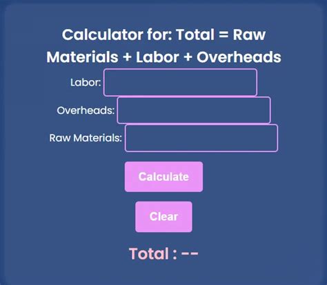Online Custom Calculator Builder Personalized In Seconds