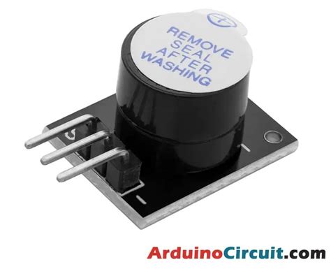 ky 012 active buzzer module with arduino in 2024 arduino arduino