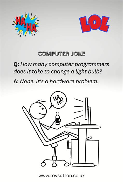 21 Funny Computer Nerd Jokes That Will Tickle You Roy Sutton