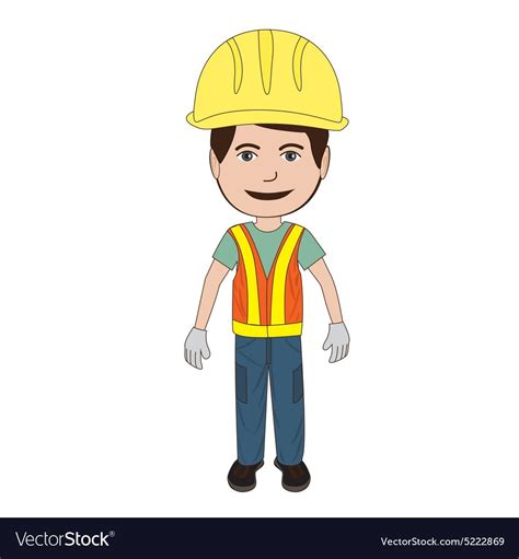 Человек в каске рисунок 60 фото