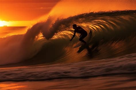 Premium Photo Surf Photography