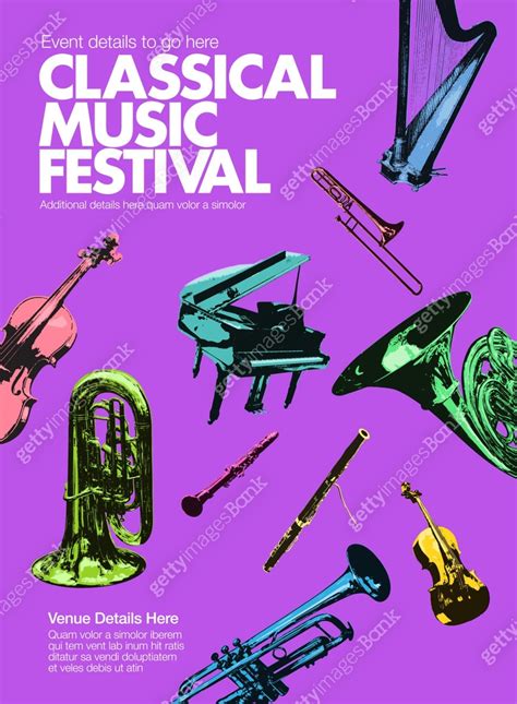 Classical Musical Poster 이미지 2170409664 일러스트 무료 일러스트 게티이미지뱅크