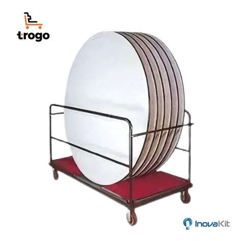 Troli Round Table Troli Hotel Untuk Meja Bundar Inovakit