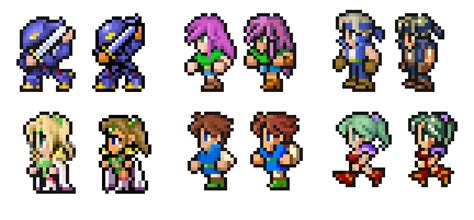Final Fantasy Pixel Remaster Vs Snes Sprites Rfinalfantasy