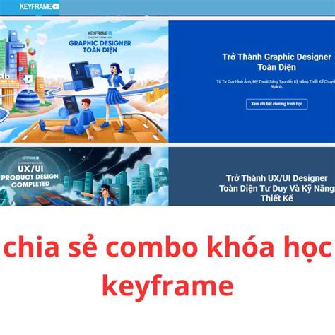 Share Combo Khóa Học Của Keyframe