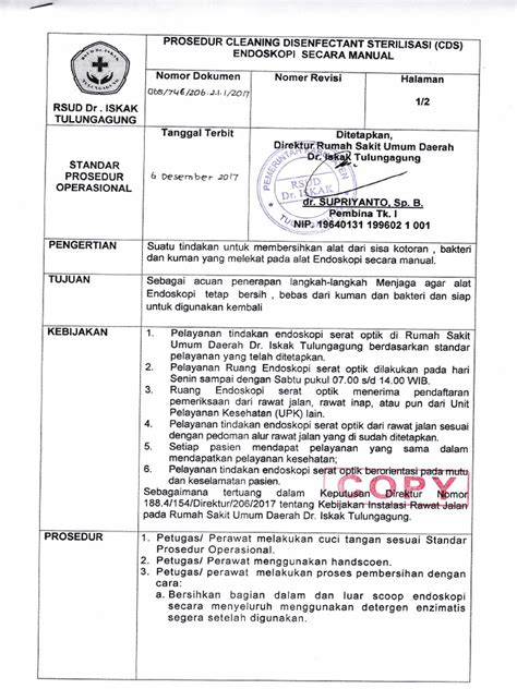 Prosedur Cds Endoscopy Manual Pdf