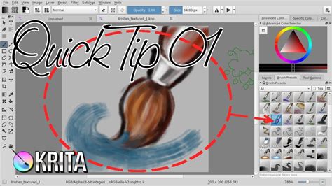 How To Make Your Own Brush Icons In Krita Beginner Tutorial YouTube