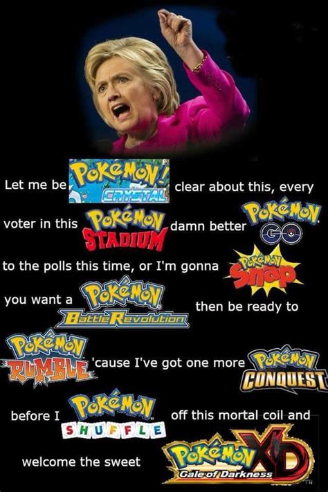 Pokémon Go To The Polls Rpresidentialracememes