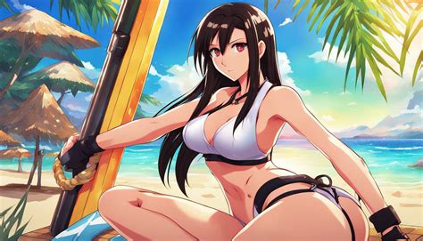Tifa Lockhart Final Fantasy 7 In A Bikini 2 By Duycao42 On Deviantart