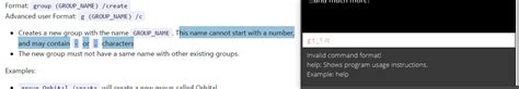 unable to create group if group name contains · issue 134 · nus cs2103 ay2122s1 pe dev