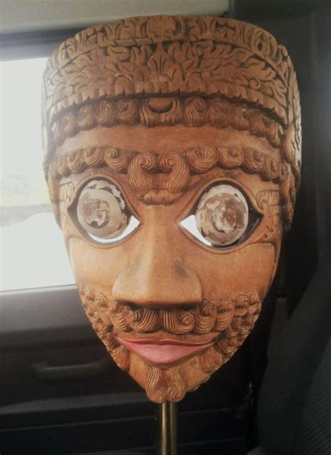 Presentational Javanese Mask Masks Of The World
