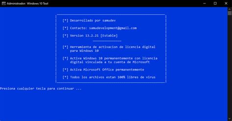 Windows 10 Tool Activacion De Windows 10 Y Office
