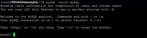 Resettare La Password Di Root In Mysql