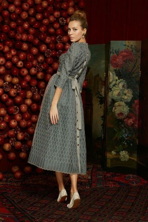 Ulyana Sergeenko Fashion Dress Couture