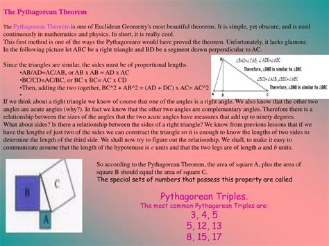 PPT PYTHAGOREAN THEOREM PowerPoint Presentation Free Download ID 4536855