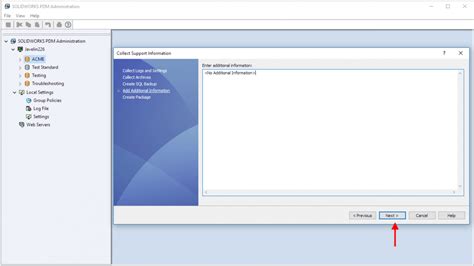 Collecting Information For SOLIDWORKS PDM Support