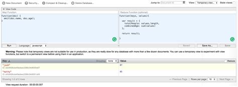 Couchdb Pouchdb And Ionic 2 Querying Data With Mapreduce Josh Morony