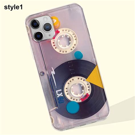Custom Vintage Cassette Tape Phone Case 80s Retro Style Audio Mixtape