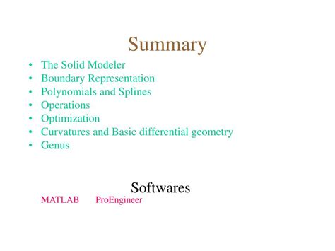 Ppt Computer Aided Geometric Design Introduction Powerpoint Presentation Id4400363