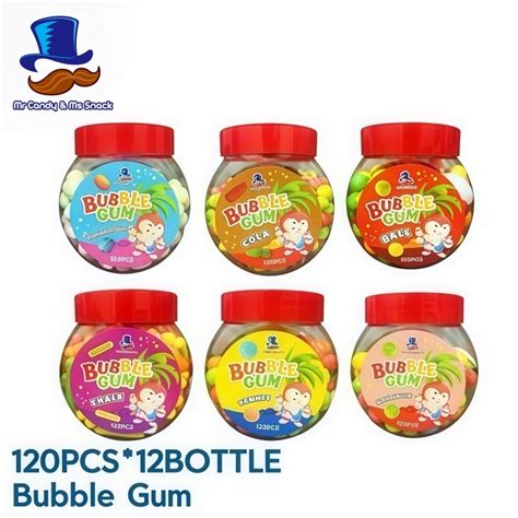【mr Candy】120 Pieces Bubble Gum Bubble Gum Candy Candy For Sari Sari