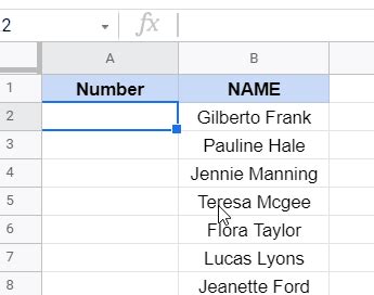 How To Automatically Increment Numbers In Google Sheets