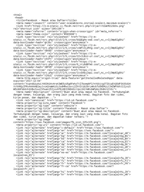 Script Hack Akun Pdf Facebook