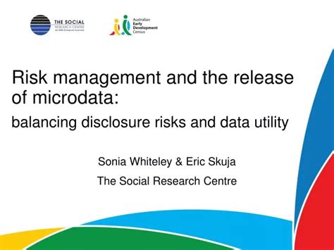 ppt risk management and the release of microdata powerpoint