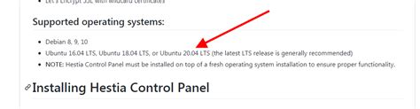 Ubuntu 2004 Not Support Community Support Hestia Control Panel Discourse