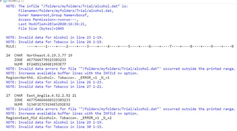 solved reading a dat file sas support communities