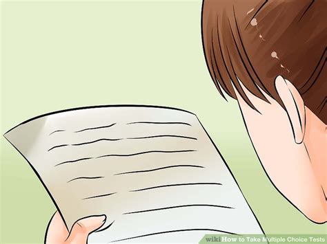 How To Take Multiple Choice Tests With Pictures Wikihow Life