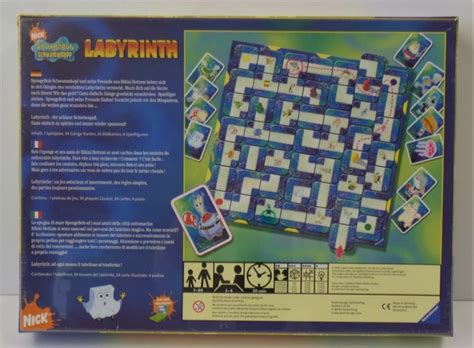 Ravensburger Spongebob Crazy Labyrinth Laying Game Board Game New £86 41 Picclick Uk