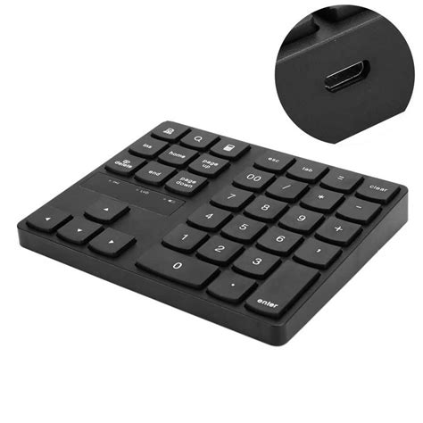 Mini Numeric Keypad 35 Keys 2 4g Wireless Number P Grandado