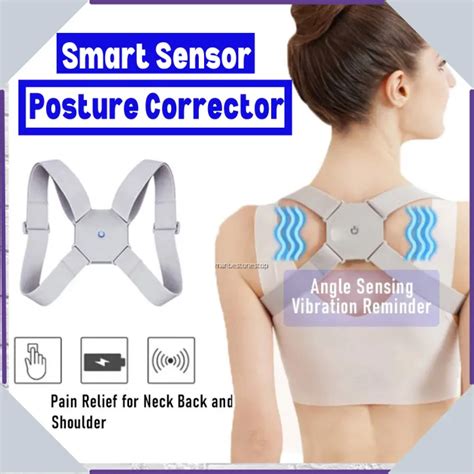 Smart Posture Corrector With Intelligent Sensor Vibration Reminder