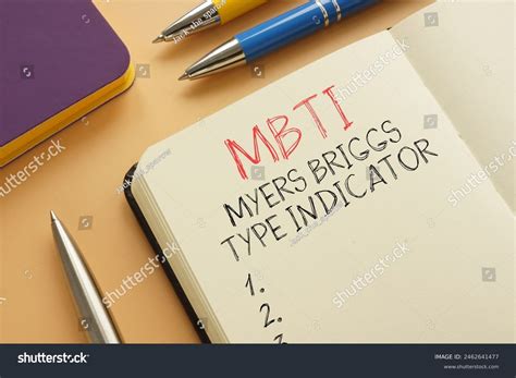 Myers Briggs Type Indicator MBTI Is Shown Using Royalty Free Stock Photo Avopix