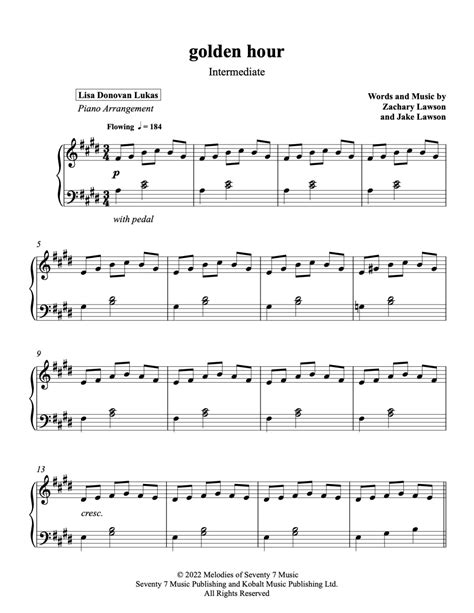 Golden Hour Intermediate Lisa Donovan Lukas