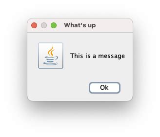 Java What Would Be Alternative UI Component For JOptionPane So That Colors Can Be Fully