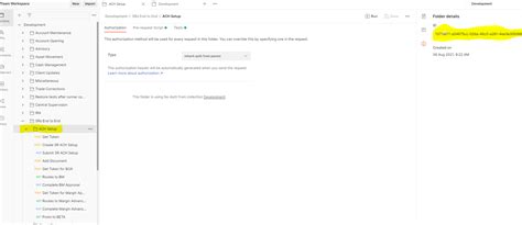 Setting A Value Of A Folder Id 🌱 Just Getting Started Postman Community