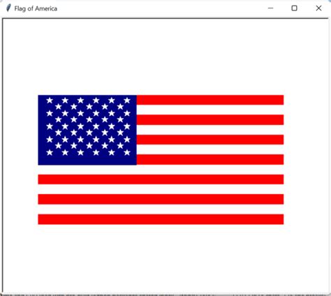 Draw Flag Of Usa Using Python Turtle Copyassignment