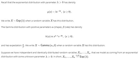 Solved Recall That The Exponential Distribution With