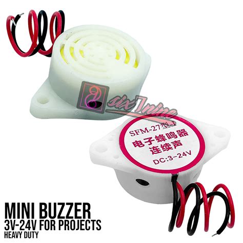 Mini Buzzer 3v 24v For Projects Heavy Duty Lazada Ph