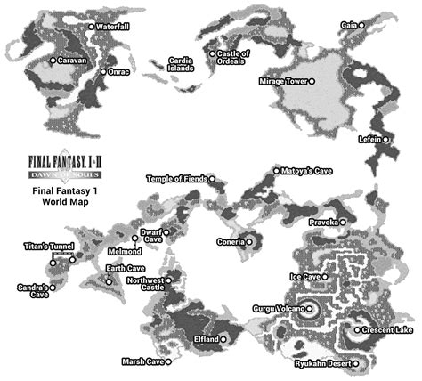 Final Fantasy 1 Maps
