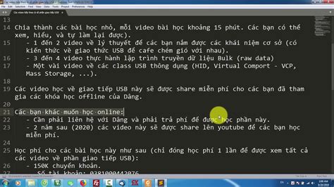 Stm32f103c8 Giao Tiếp Usb Phần 1 Phần Mở đầu Youtube
