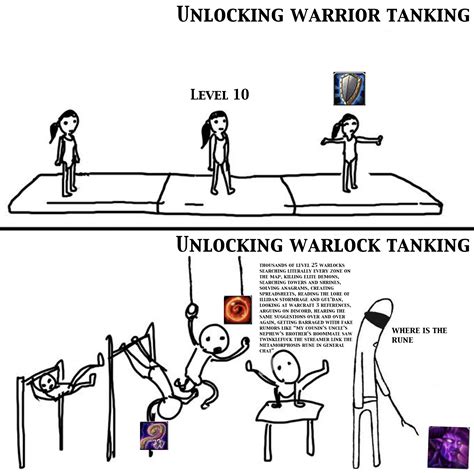 I Was Really Hoping To Play A Warlock Tank While Leveling To 25 Too