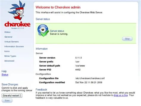 How To Install And Configure Cherokee Web Server With Php 5 And Mysql 5