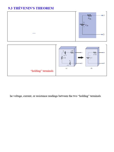 Thevenin Theorem Pdf