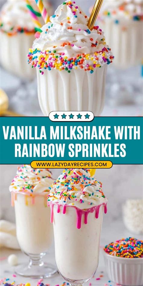 Vanilla Milkshake Recipe Lazydayrecipes