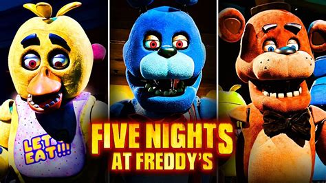 First Look At Five Nights At Freddys Movie Animatronics In Hd Photos