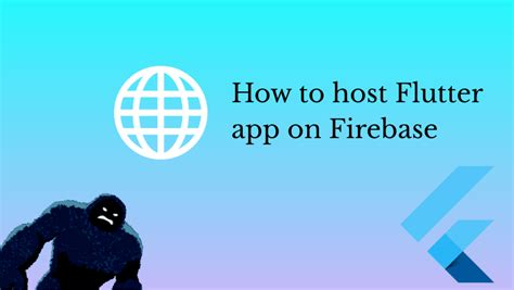 how to host a flutter web app on firebase by dailyfluttter monster