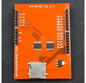 LCD TFT táctil para Arduino UNO de 2 4 pulgadas